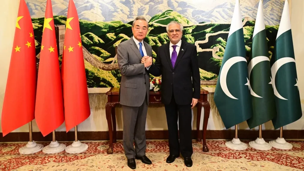 China’s FM Wang, Dar hold ‘fruitful’ discussions on matters of mutual ...